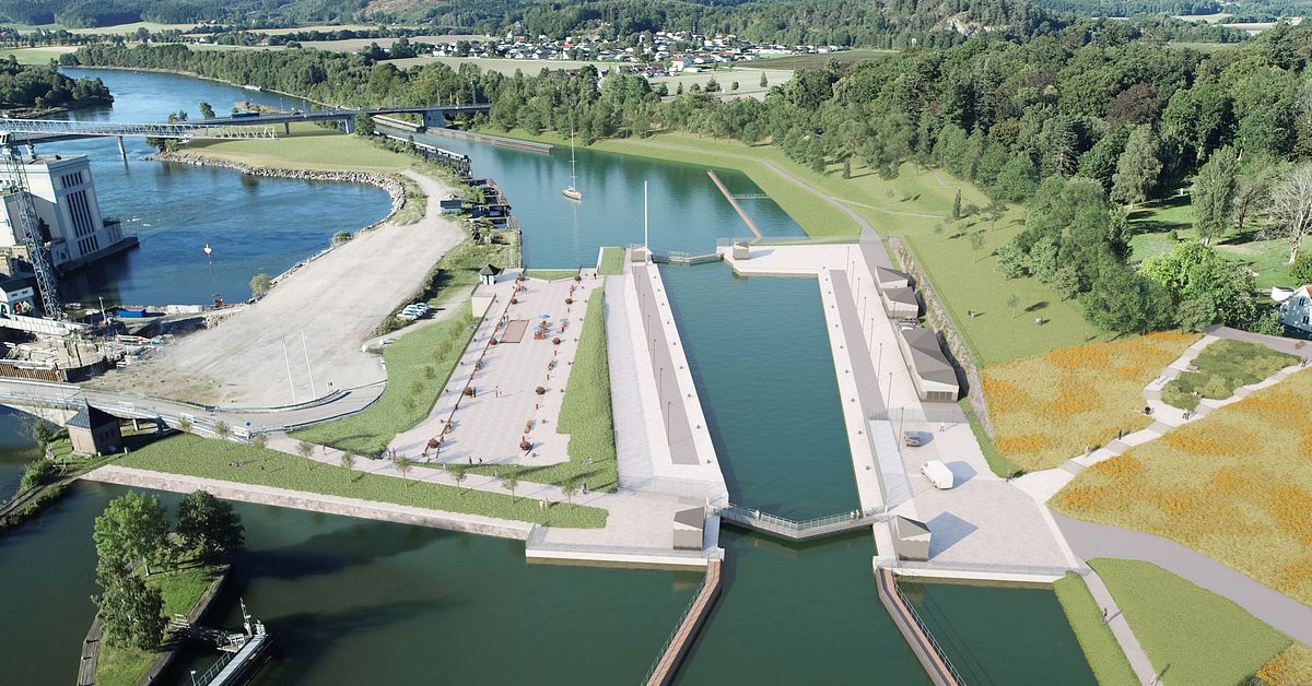 Världsunik sluss planeras i Lilla Edet | SVT Nyheter