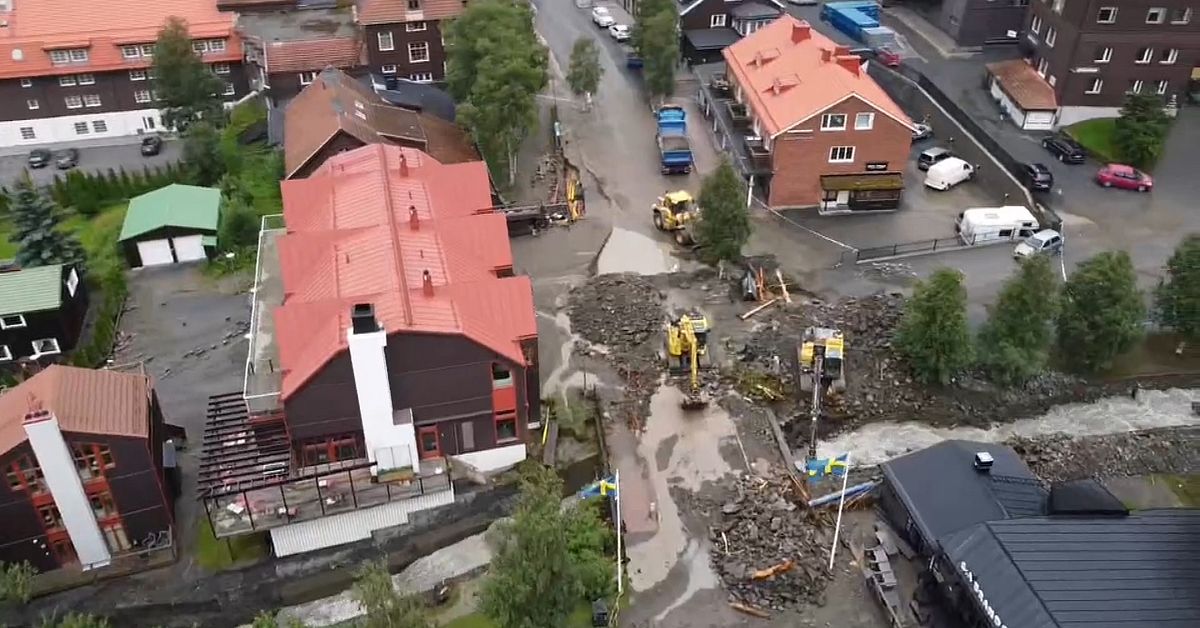 Mest utbetalningar för skador av vädret i Åre | SVT Nyheter