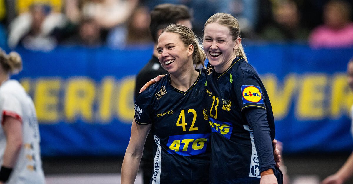Handboll: Sverige klart för EM i handboll – besegrade Island | SVT Sport