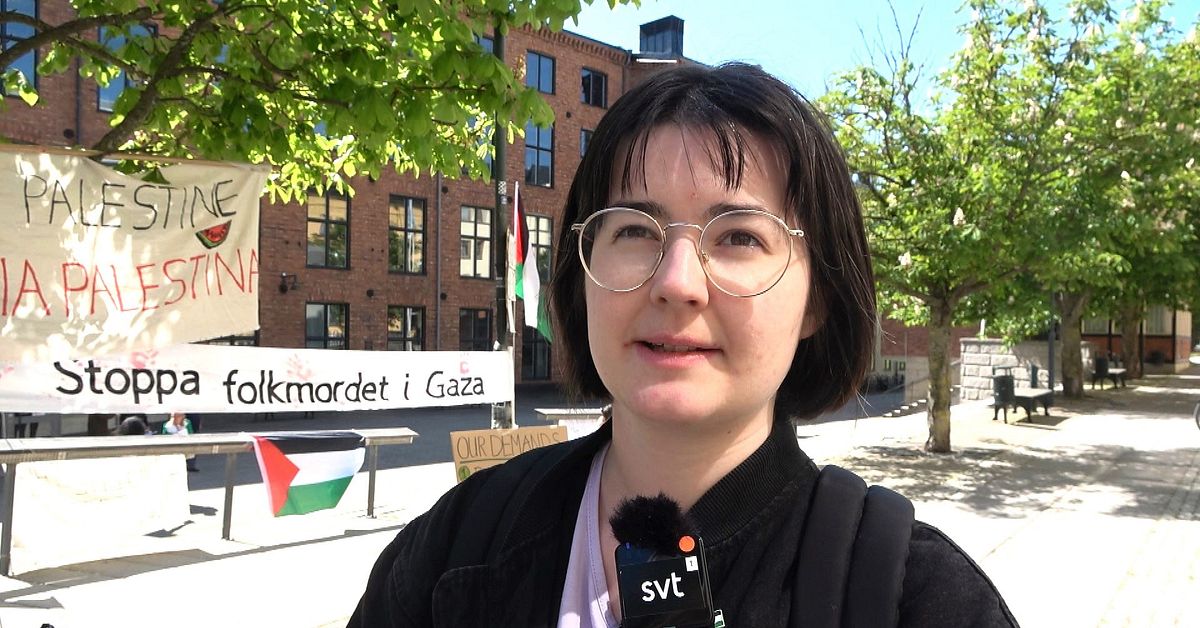 Studenter och anställda vid Linköpings universitet i protest mot ...