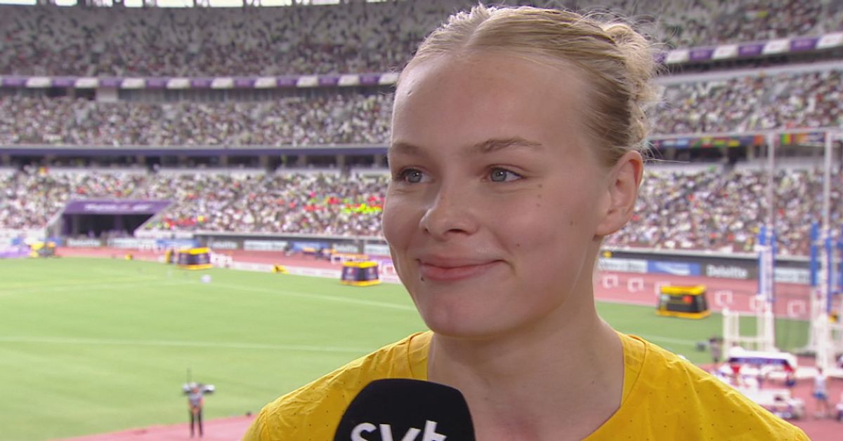 Kajsa Roth om personliga rekordet i VM | SVT Nyheter