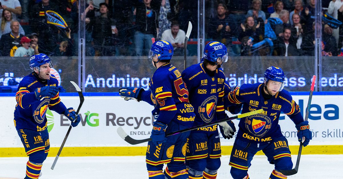 Ishockey: Djurgården vann premiären – efter 19 drömsekunder | SVT Sport
