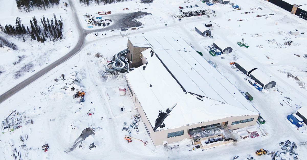 Kirunas nya badhus blir bara dyrare – närmar sig en miljard | SVT Nyheter