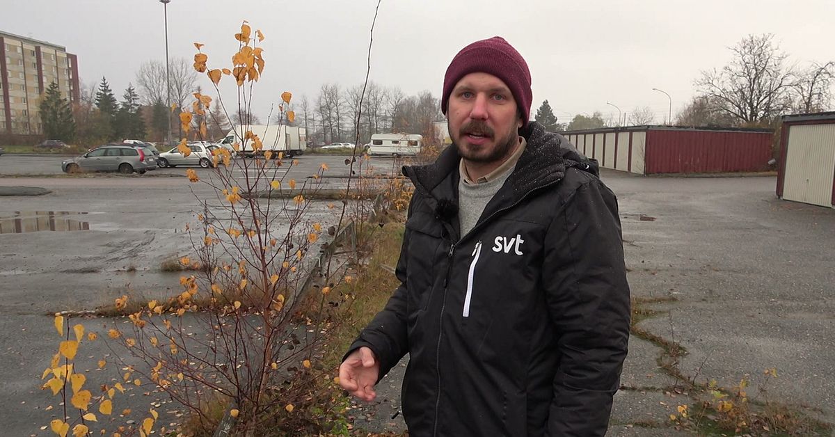 Parkeringen i Årby i Eskilstuna kan utses till den fulaste i Sverige ...