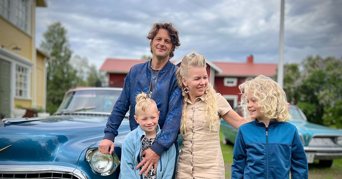 Umeåfamiljen laddar inför Wheels – barnen visar hur man raggar | SVT ...
