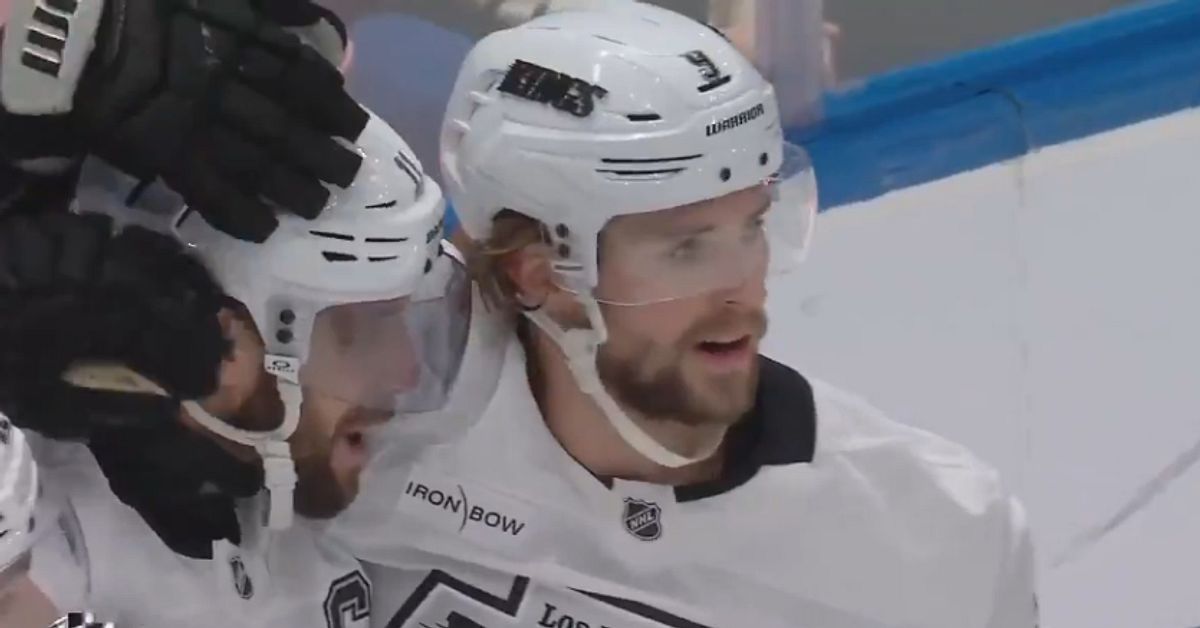 Ishockey: Adrian Kempe målskytt i sjätte raka segern – firar med att ...