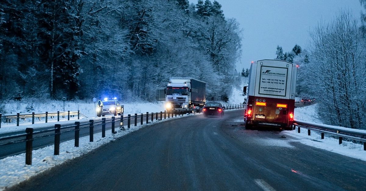 En halkig jul – gul varning i Jönköpings län | SVT Nyheter