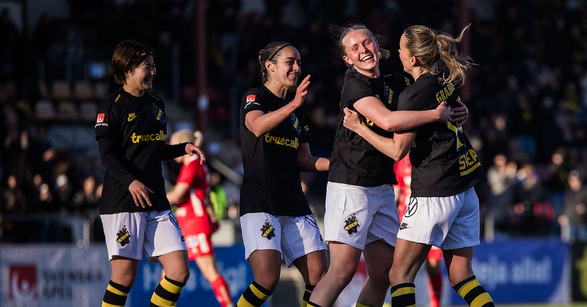 Fotboll: AIK vann derbyt efter Grabus dubbla fullträffar | SVT Sport