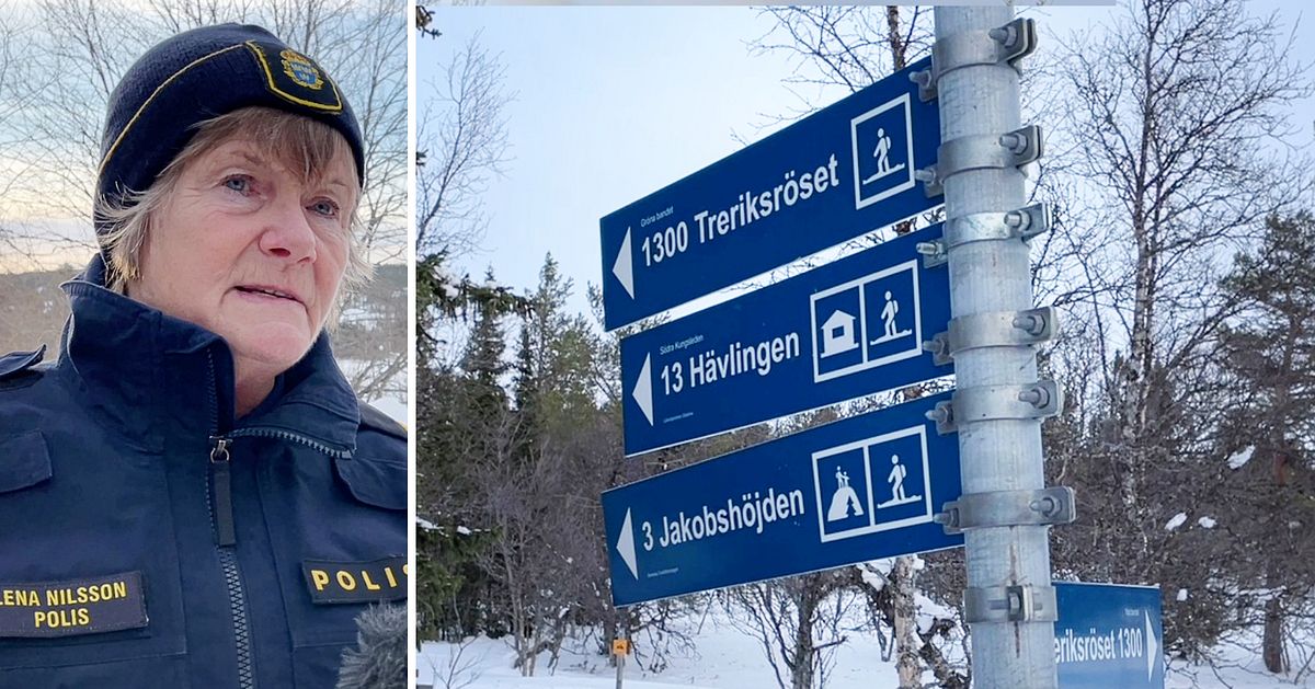 Svårt att nå ut med information om fjällfaror till ovana vinterbesökare | SVT Nyheter