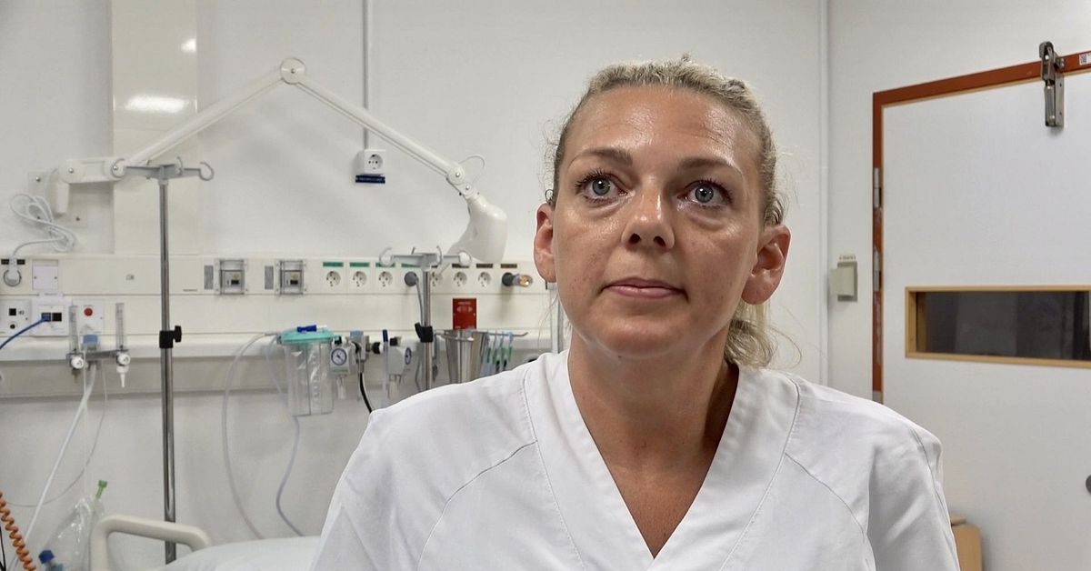 Då och nu på intensiven – se Eveline visa runt fem år efter pandemin: ”Minnet som verkligen ...