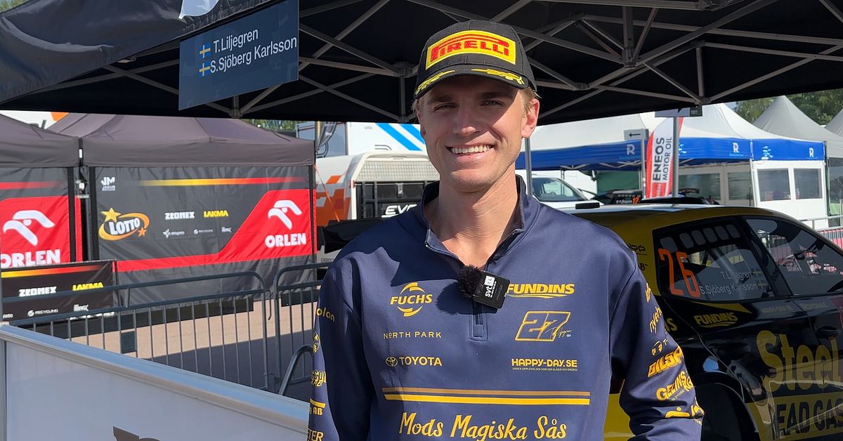 Tiktokstjärnan Tim Liljegren satsar på topp tio i Royal rally | SVT Nyheter