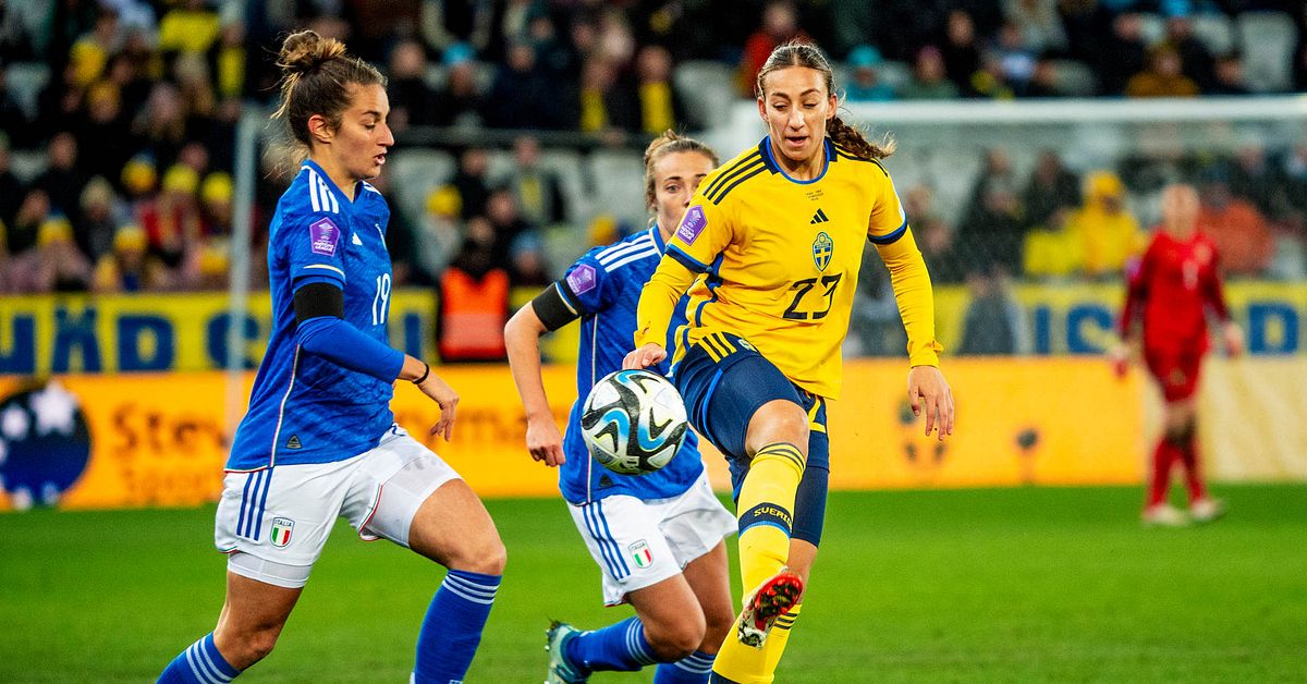 Fotboll: Rosa Kafaji efter debuten: ”Det här är bara början” | SVT Sport