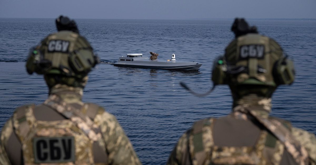 Ukrainska havsdrönare attackerade oljehamn – Senaste nytt om kriget i ...