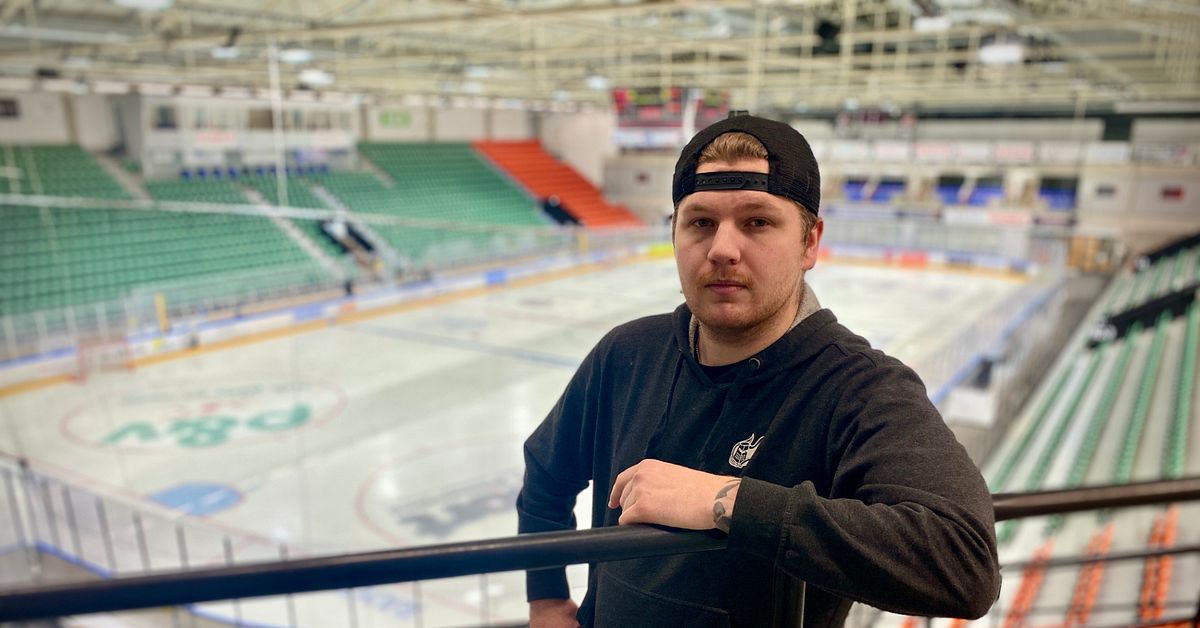 Chris, 22, kan bli prisbelönt hockeysupporter | SVT Nyheter