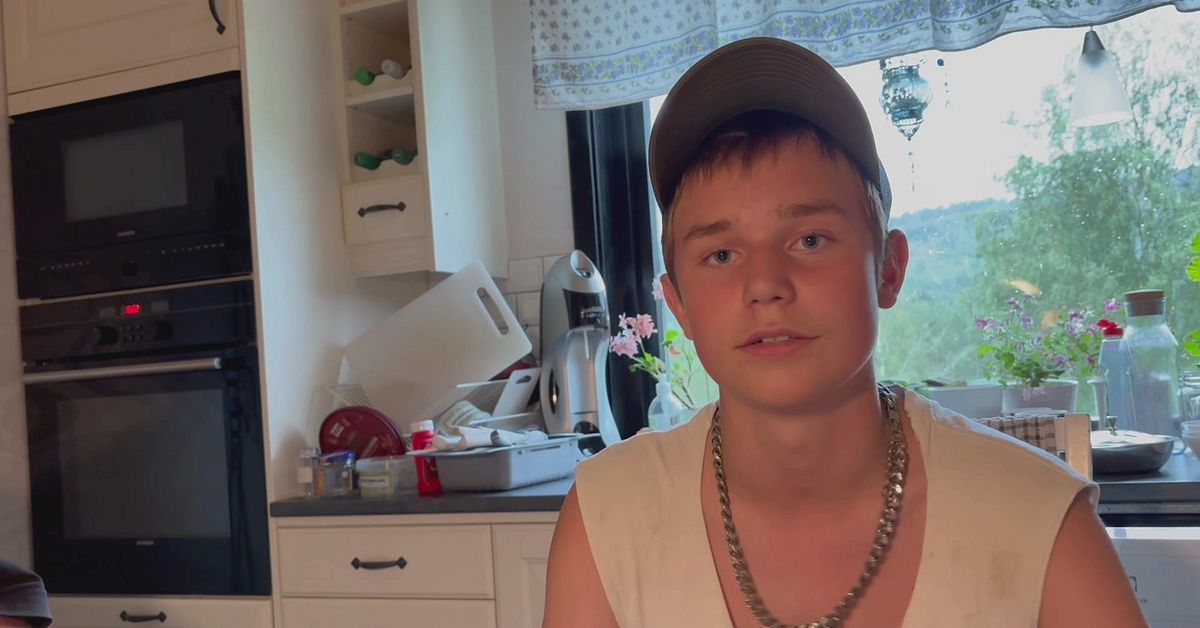 Ludvig, 14, näkisi mielellään kylteissä suomea ja ruotsia | SVT Nyheter