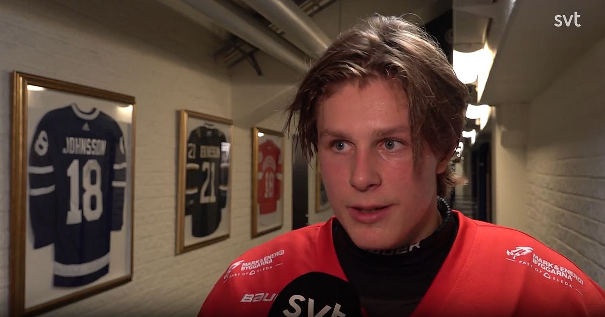 Ishockey: Frölundas supertalang Ivar Stenberg: ”Rätt naturligt spela ...