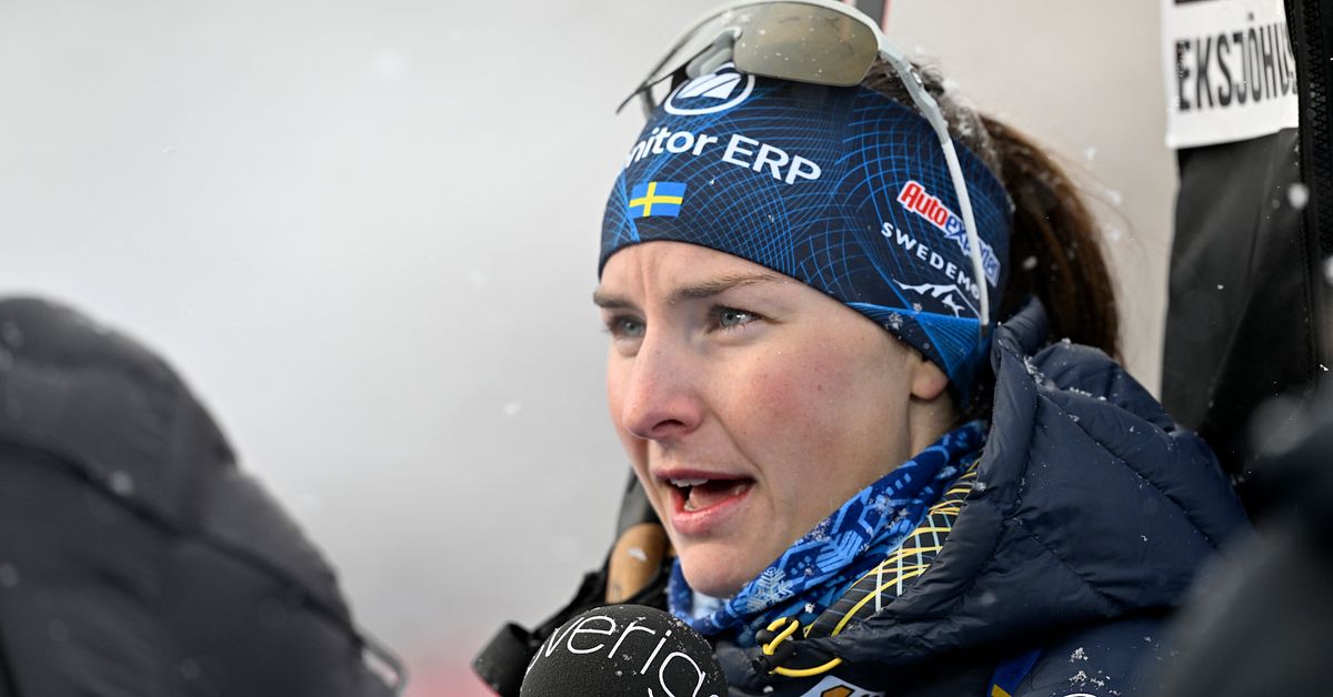 Skidskytte: Ella Halvarsson osäker på formen inför världscupen | SVT Sport
