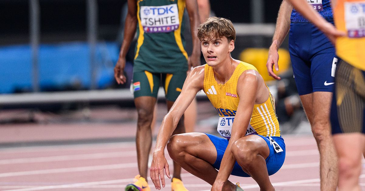 Friidrott: Samuel Pihlström elva i finalen på 1500 meter | SVT Sport