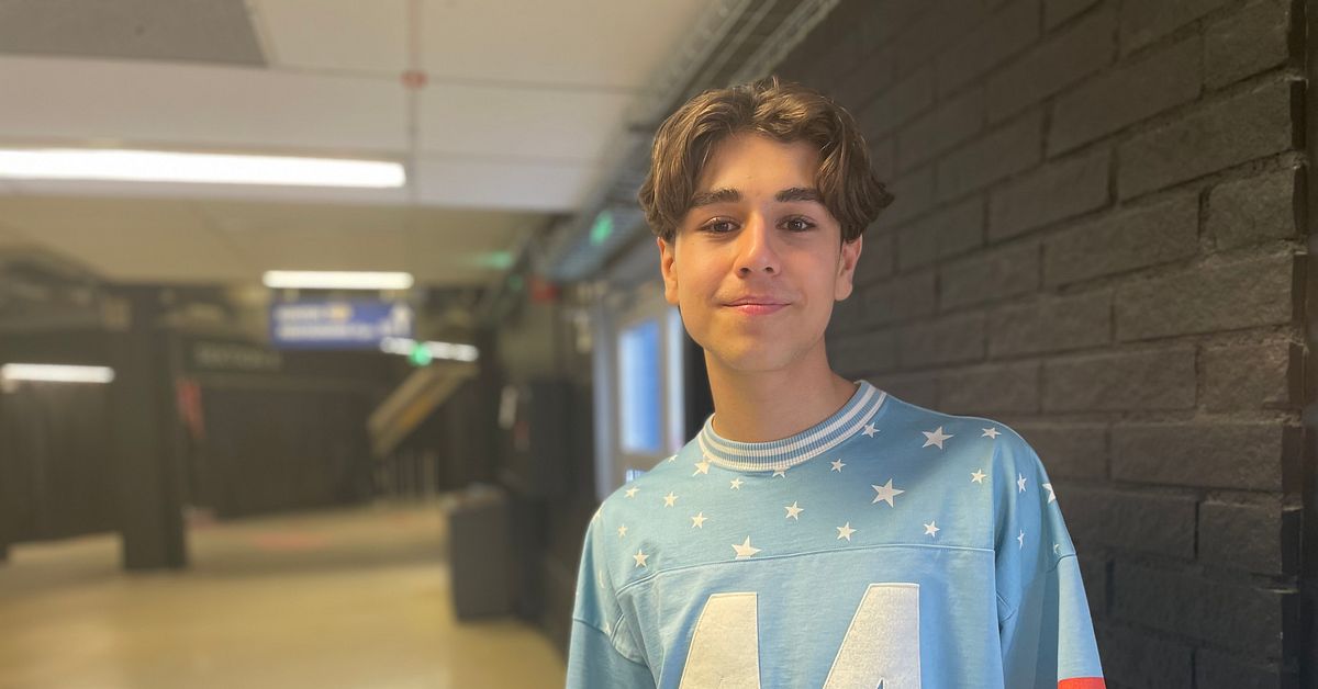 Arwin, 17 år – från att mima vid spegeln till Mellodrömmen | SVT Nyheter