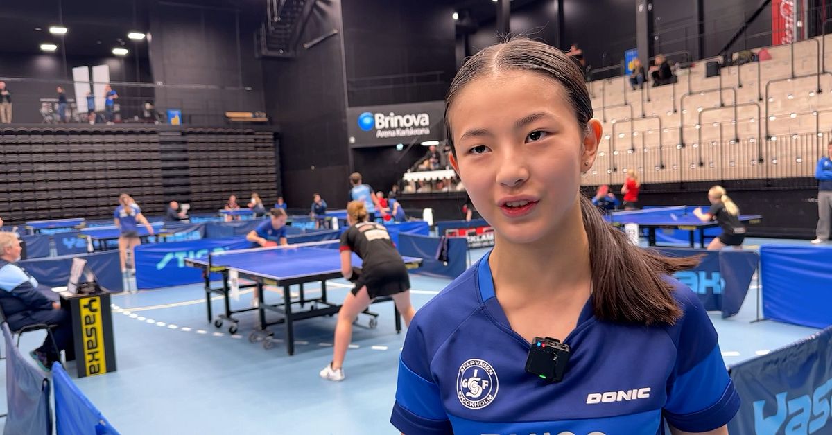 Pingistalanger från hela Sverige tävlade i Karlskrona | SVT Nyheter