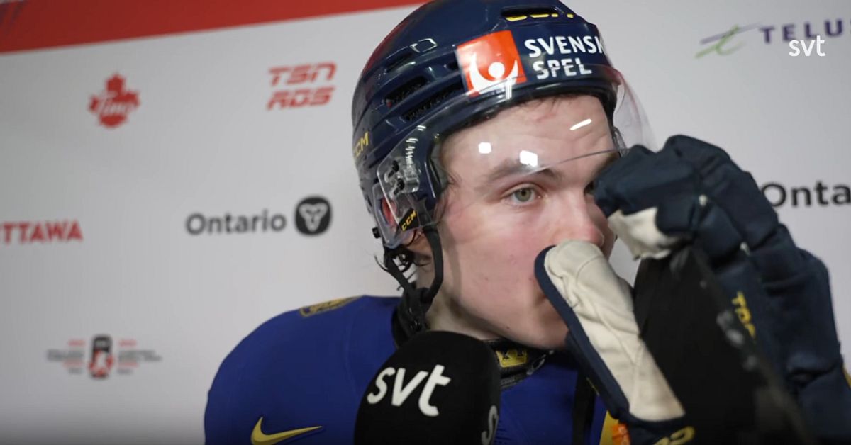 Sandin Pellikka efter förlusten: ”Spelar ut våra hjärtan” | SVT Nyheter