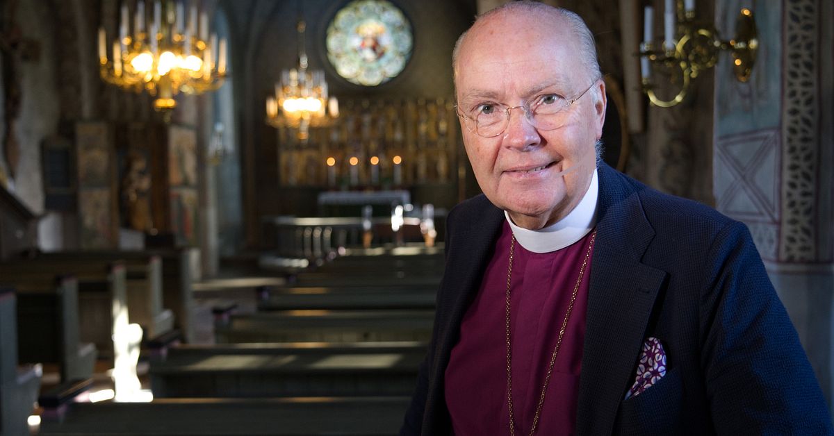 Då lämnar Johan Dalman posten som biskop i Strängnäs stift | SVT Nyheter