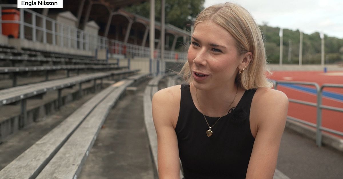 Möt höjdhoppstalangen Engla Nilsson inför VM | SVT Nyheter