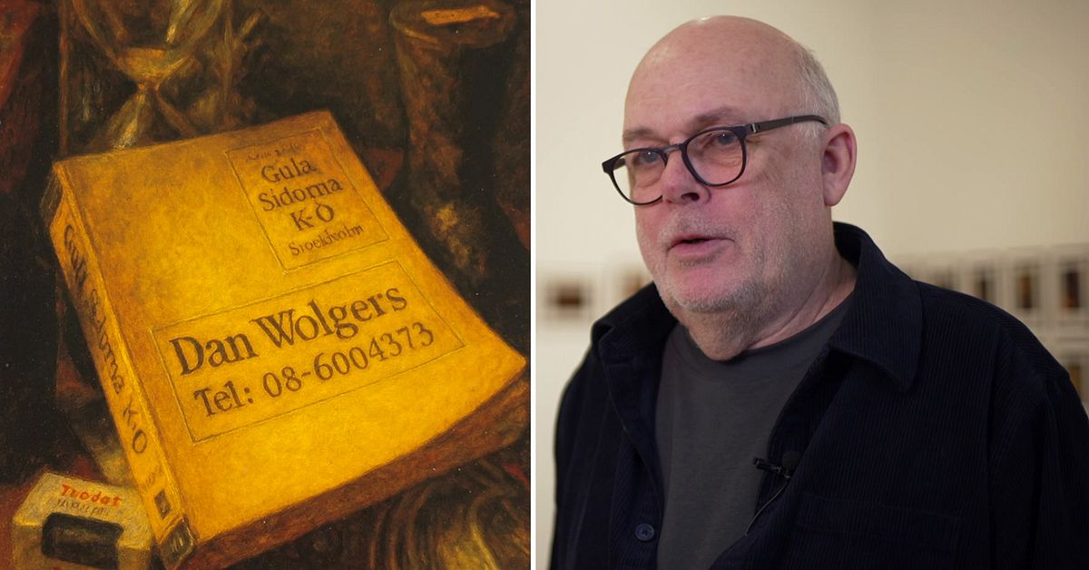 Konstnären Dan Wolgers gör AI-utställning: ”Roboten är inte klok” | SVT ...