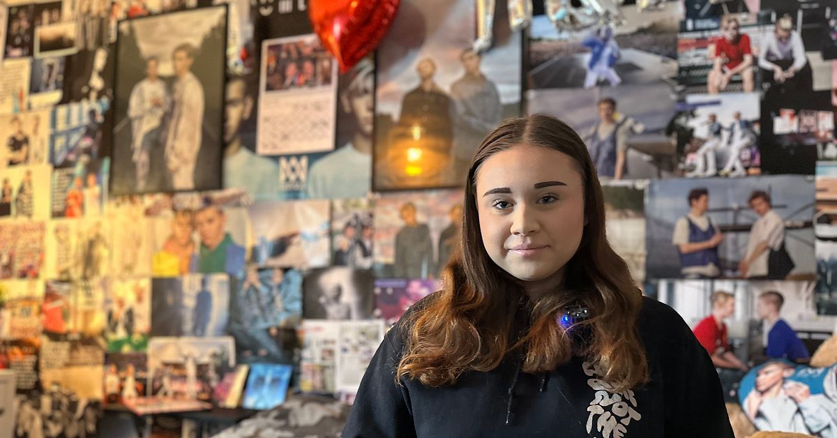 Elsa i Forshaga är ett superfan av Marcus & Martinus | SVT Nyheter