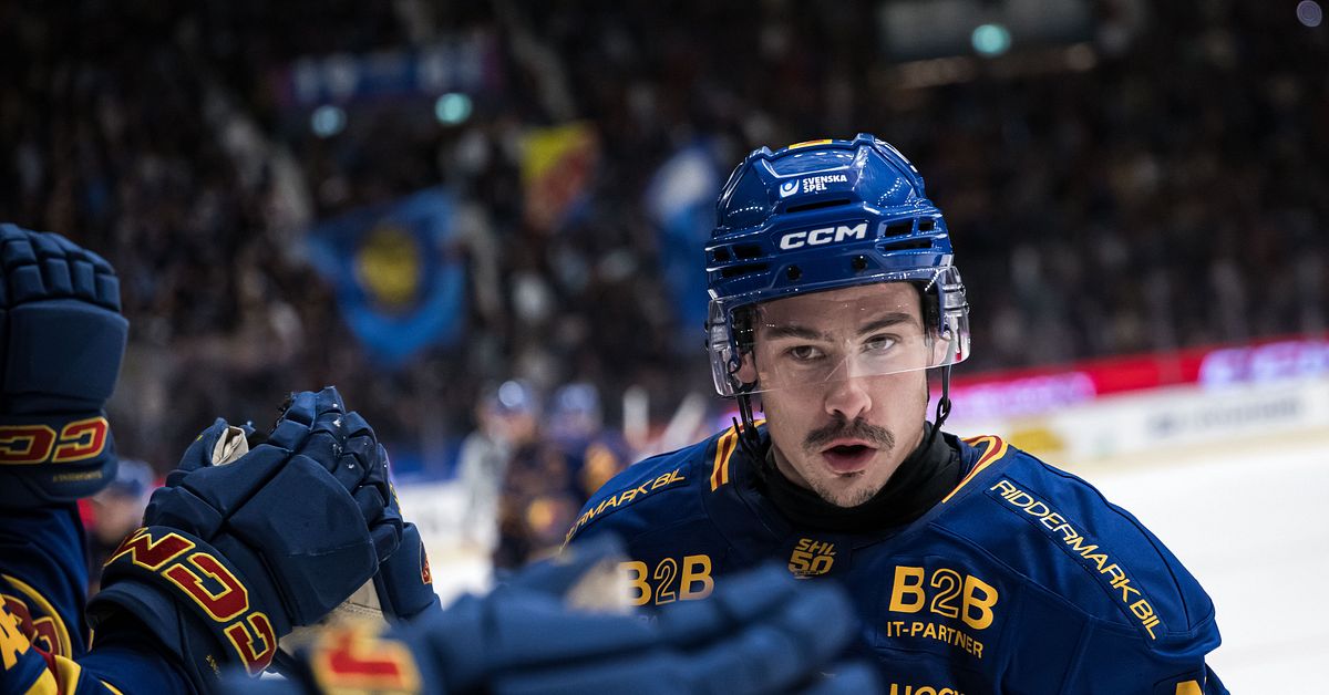 Ishockey: Dubbla mål av Charles Hudon när Djurgården slog Brynäs | SVT ...