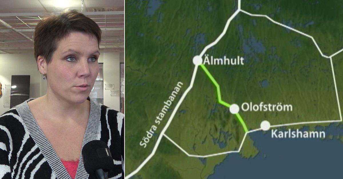 Eva Ballovarre (S) om negativa beskedet om Sydostlänken: ”Ett hårt slag ...