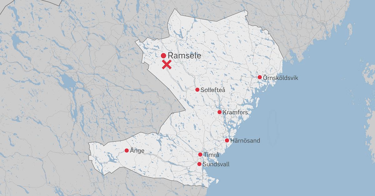 Tankbil välte utanför Ramsele – väg 331 åter öppen | SVT Nyheter