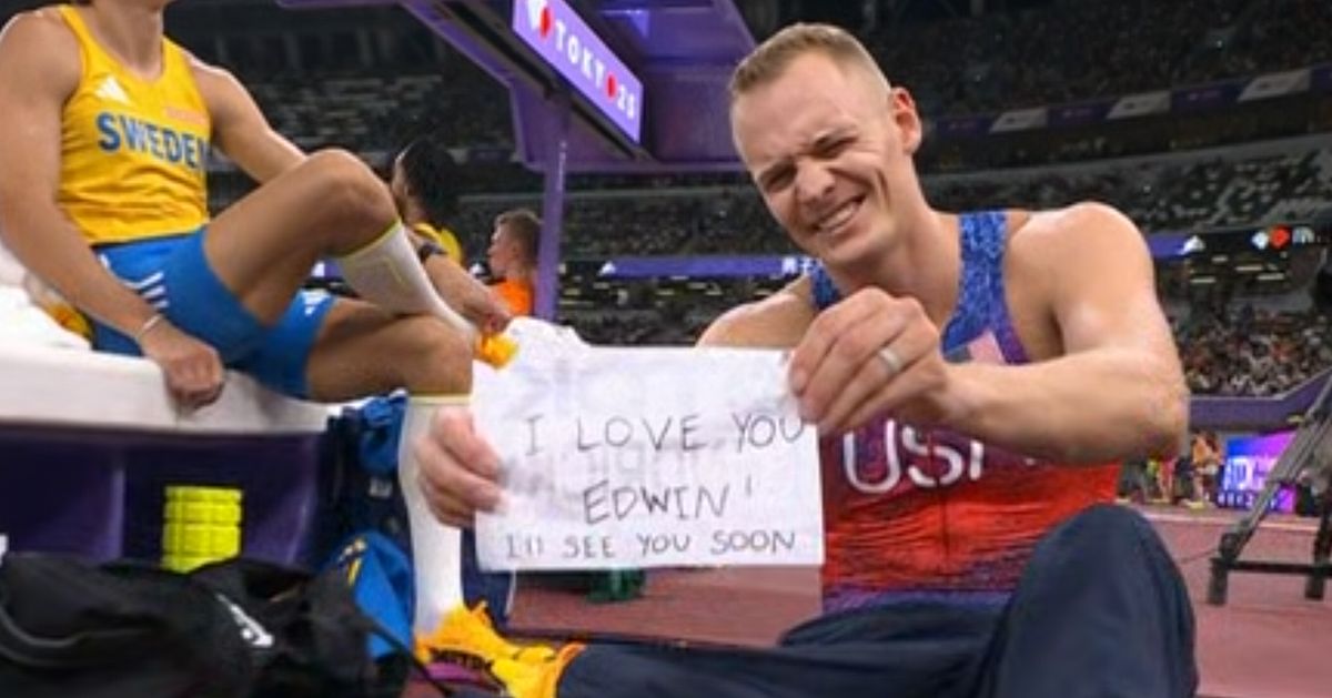 Friidrott: Sam Kendricks hälsning till sonen han inte träffat: ”Älskar ...