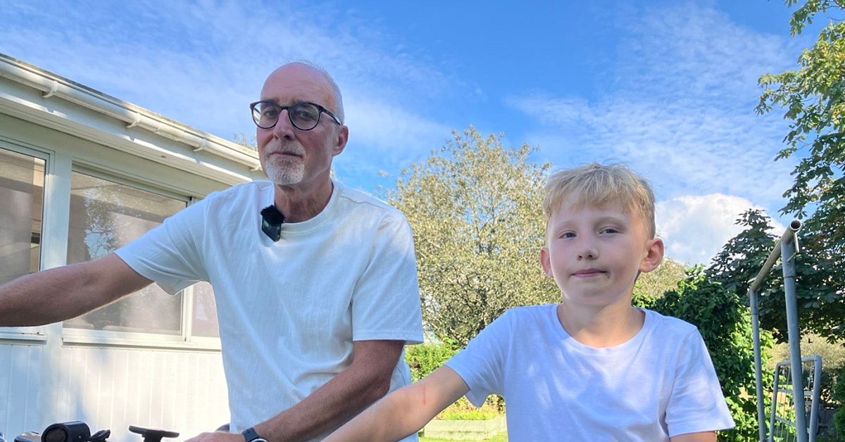 Simon, 10, ska cykla till nya skolan i Laholm – föräldern: ”Bara en ...