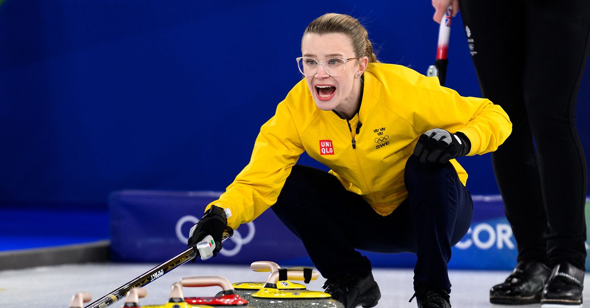 Curling: Lag Wranå tog första segern i VM – slog Danmark | SVT Sport