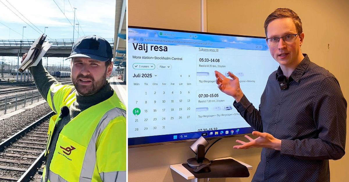 Alla tåg förbi Borlänge ställs in i sommar – så mycket längre tid tar ersättningsbussarna | SVT ...