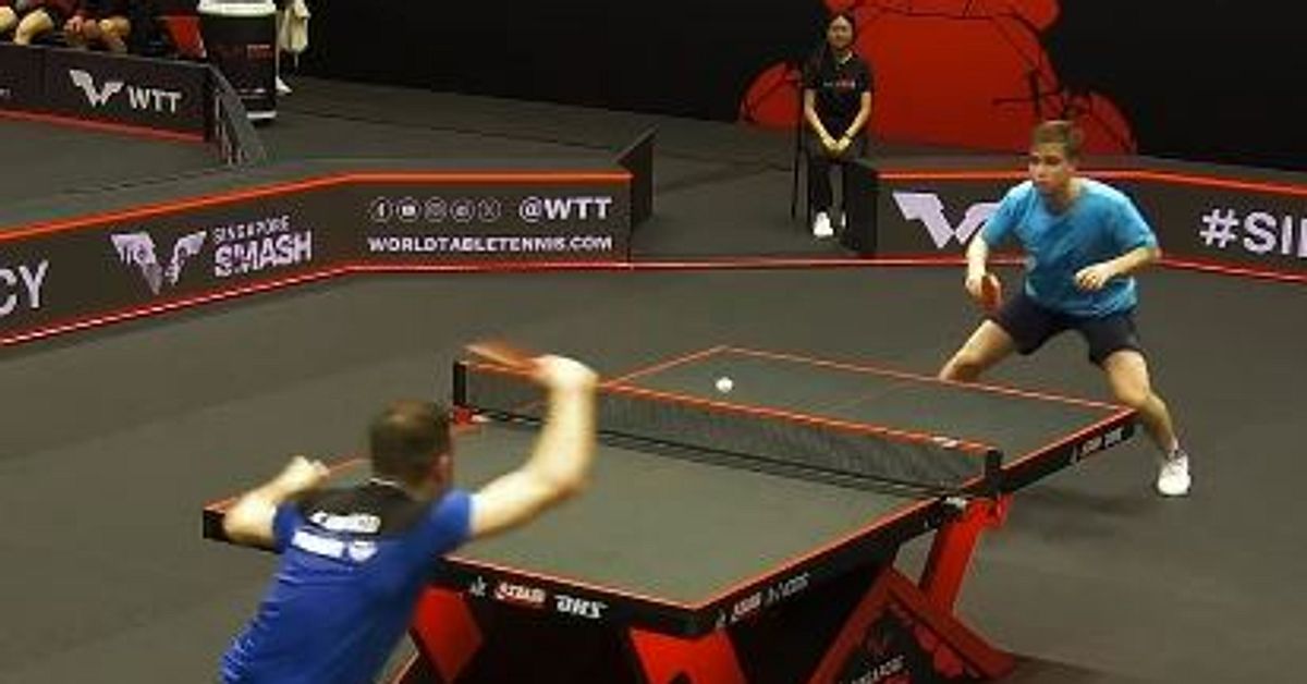 Bordtennis: Truls Möregårdh vidare i Singapore Smash efter rysare | SVT Sport