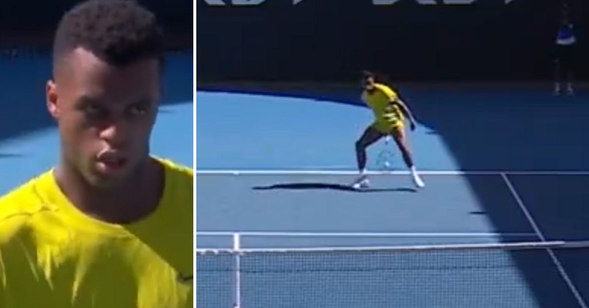 Tennis: Dubbla konstslag när Gaël Monfils besegrade talangen Giovanni Mpetshi Perricard i ...