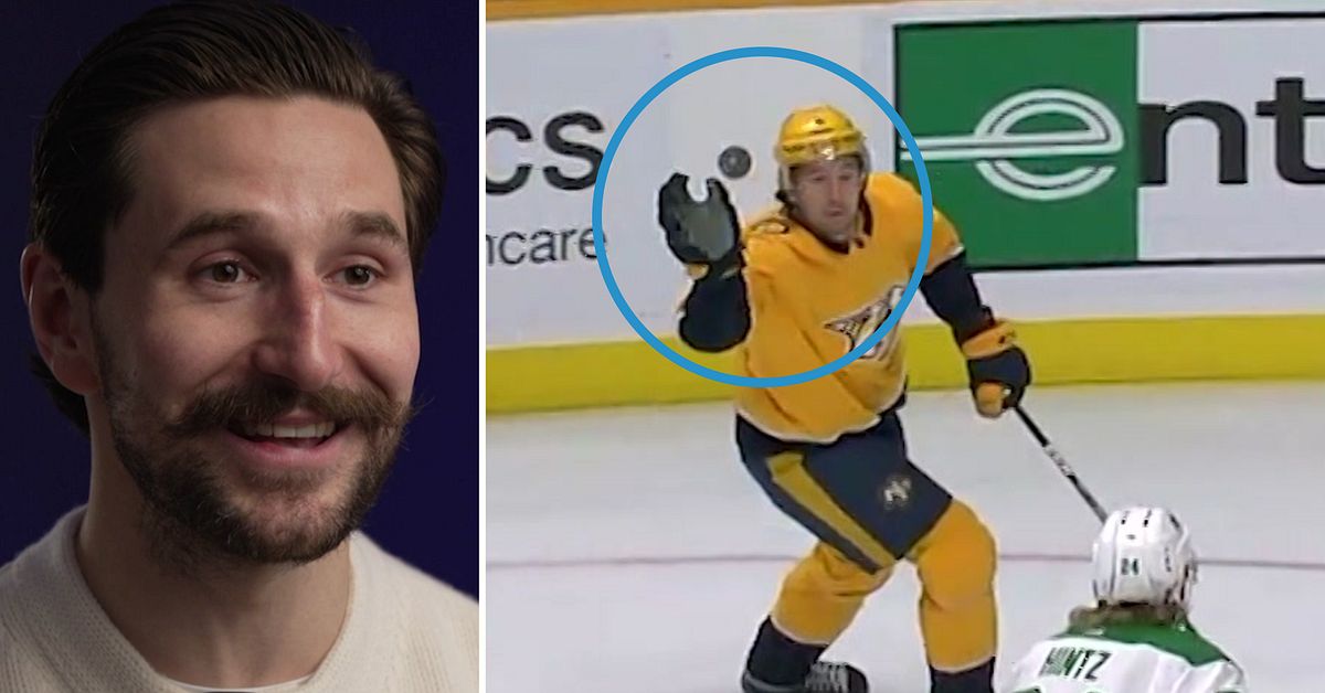 Ishockey: Filip Forsberg förklarar de virala klippen: ”Det är inte show ...