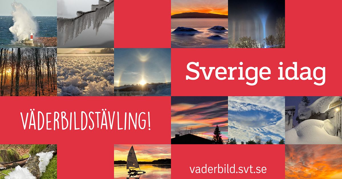 Väderbildstävling vecka 4 | SVT Nyheter