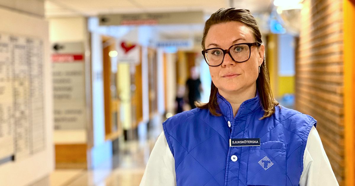 Lisa jobbade 32 timmar på en helg på Sundsvalls sjukhus – annars hade kollegan varit helt ensam ...