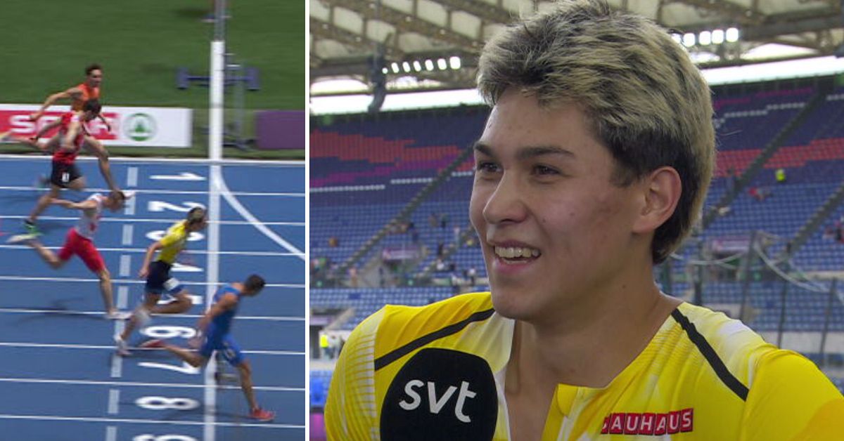 David Thid klar för semifinal på 400 meter häck i friidrotts-EM | SVT ...