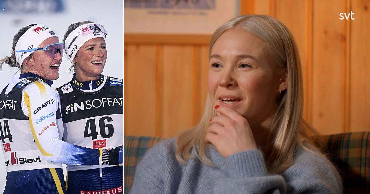 Längdskidor: Jonna Sundling om grupperingarna i landslaget | SVT Sport