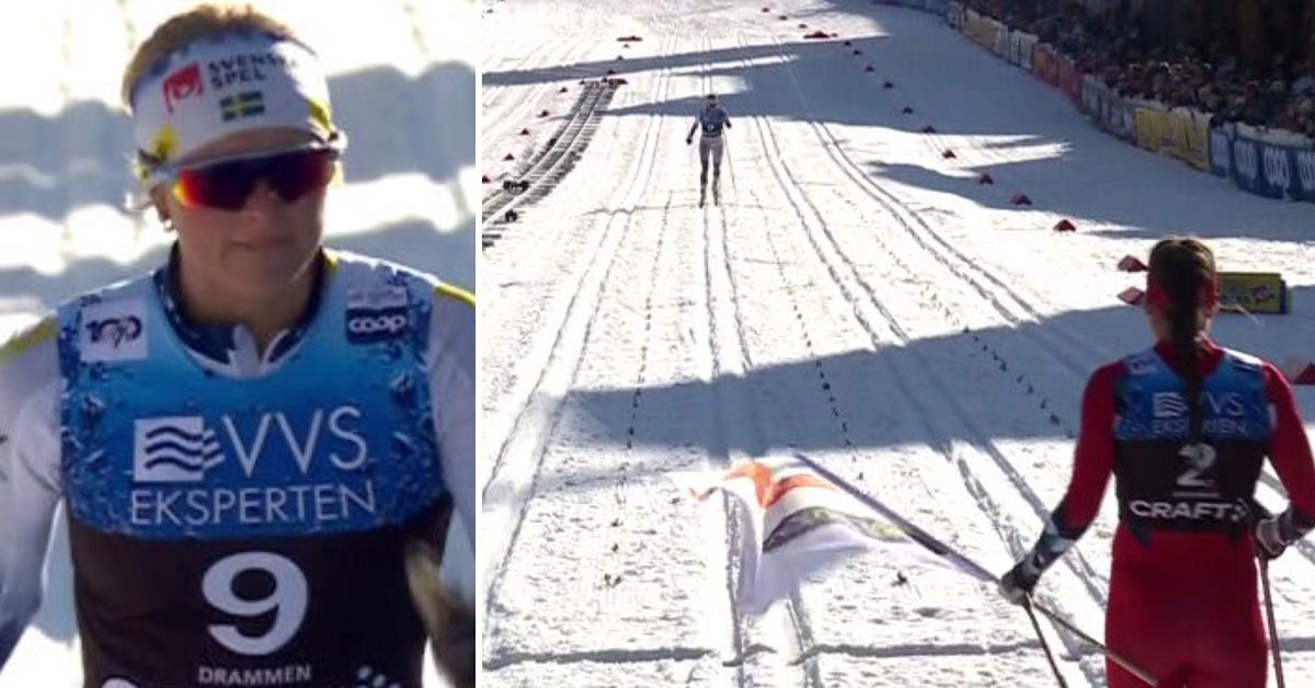 Längdskidor: Frida Karlsson: ”Mötte henne på ärevarvet – tragiskt” | SVT Sport