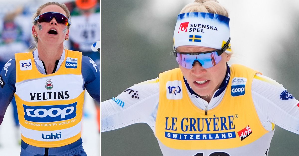 Längdskidor: Jonna Sundling snabbast i kvalet – Diggins utslagen | SVT ...