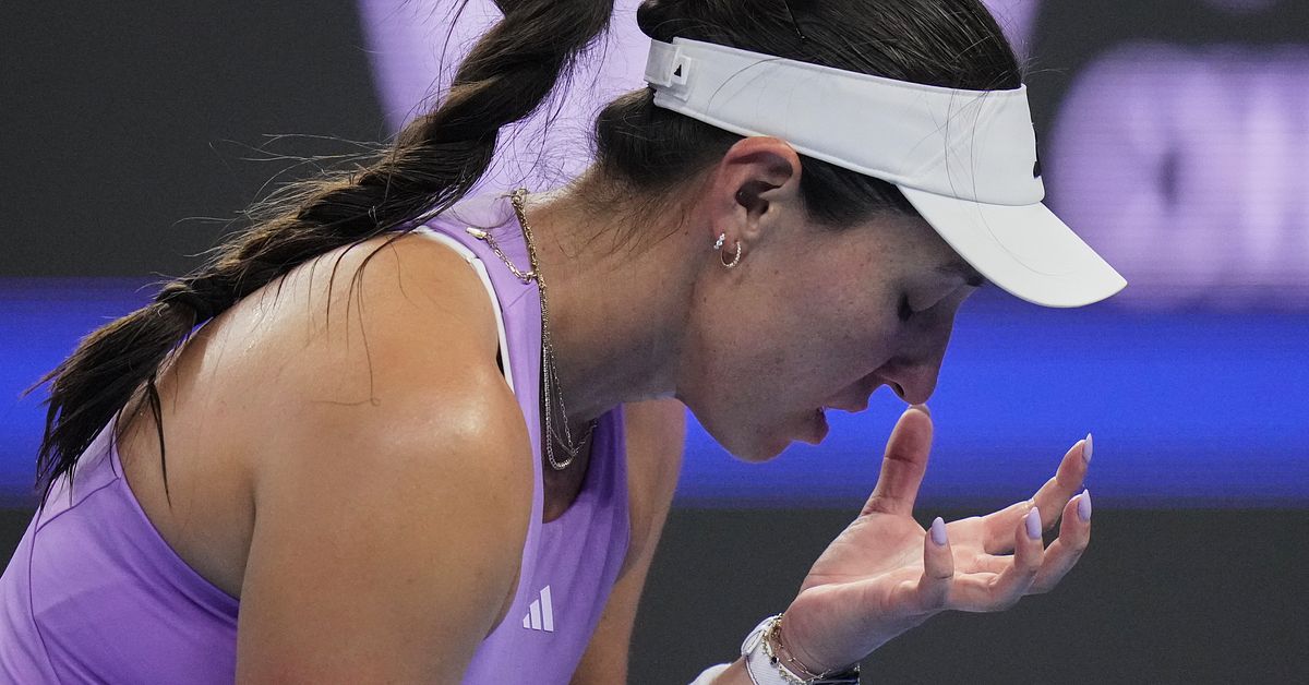 Tennis: Jessica Pegula vann på sjunde matchbollen: ”Kunde ha kollapsat ...