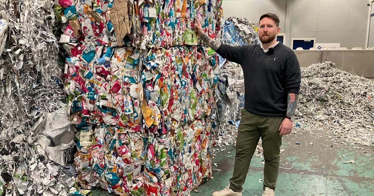 Se in i fabriken där dina gamla sopor blir till nytt byggmaterial: ”Här ...