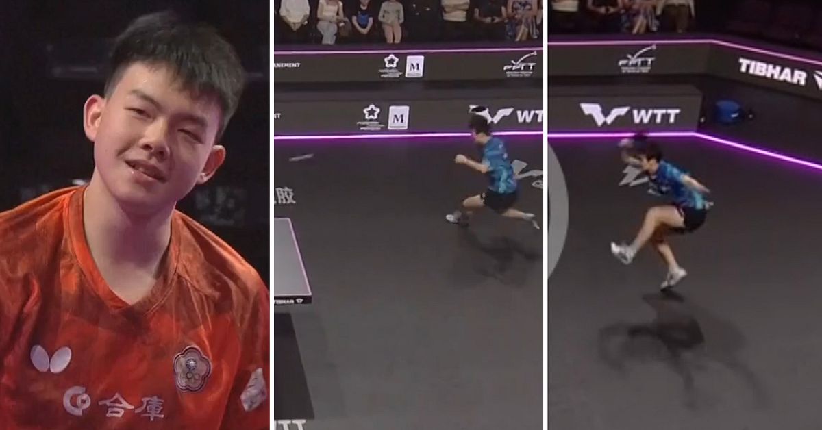 Bordtennis: Junsung Oh bjöd på pingisgodis i Montpellier | SVT Sport