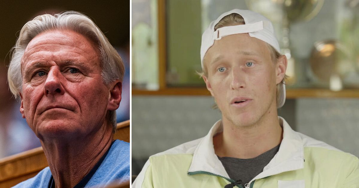 Tennis: Leo Borg efter pappa Björns självbiografi: Är väldigt stolt över honom | SVT Sport