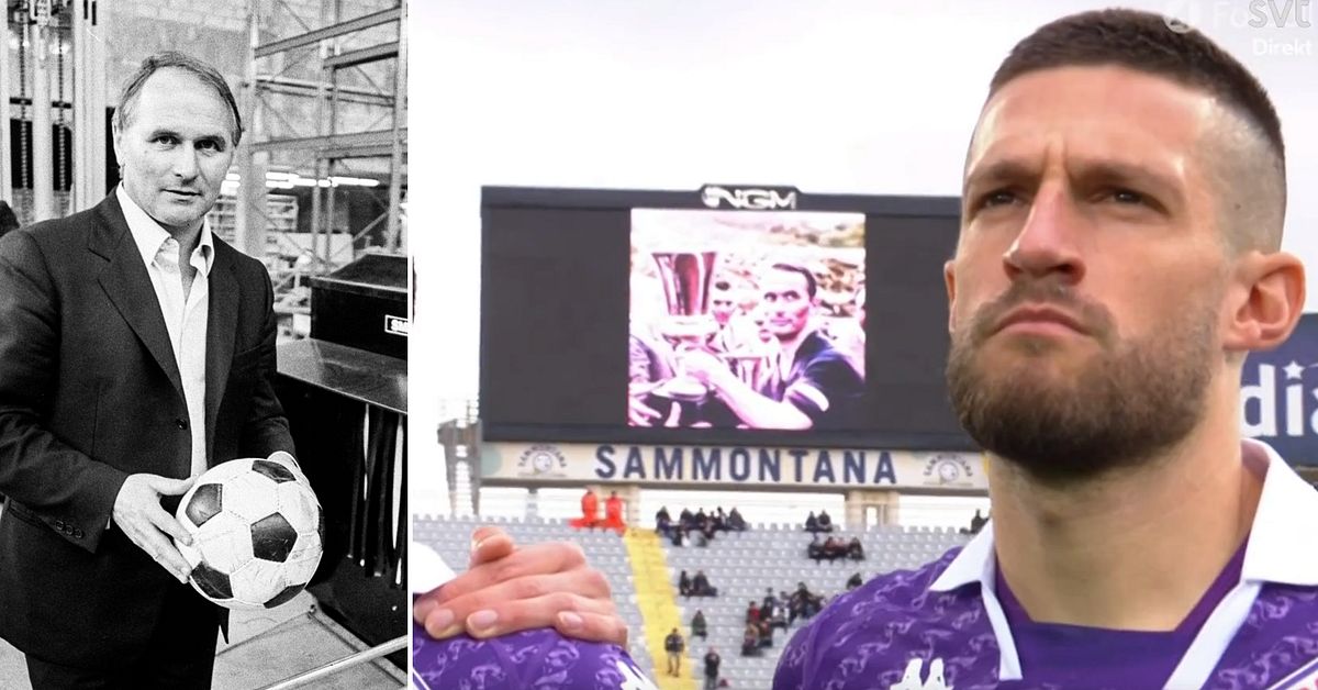 Fotboll: Här hedras Kurt Hamrin före avspark | SVT Sport